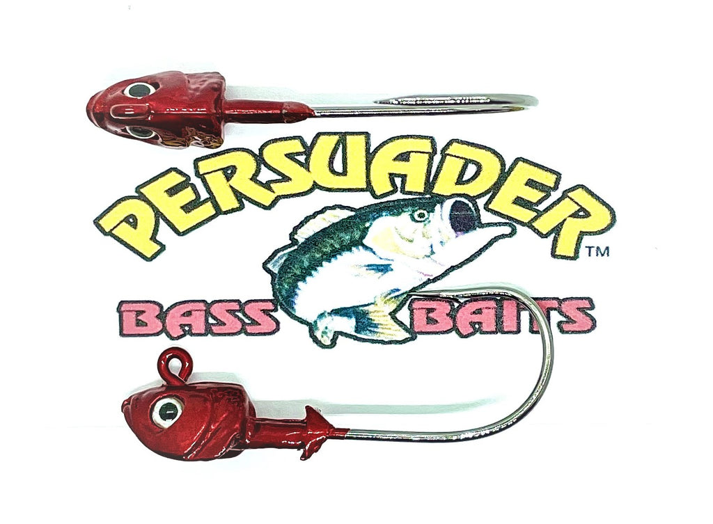 Aurora Red Swim Bait Head – Persuader American Angling